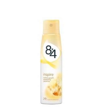 8x4 Deospray inspire 150ml voordelig online kopen | Verzorgmarket.nl