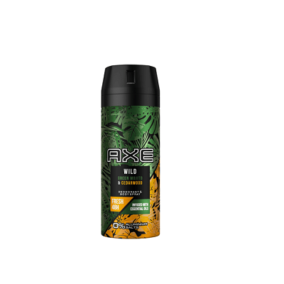 Axe Wild Green Mojito & Cedarwood Deodorant & Body Spray 150ml ...