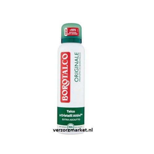 Borotalco Deodorant Spray Original 150ml voordelig online kopen ...