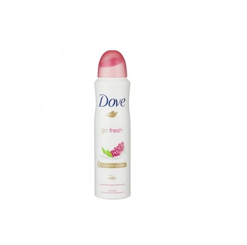 Dove Go Fresh Pomegranate Women Deodorant Spray 150 ml voordelig online ...