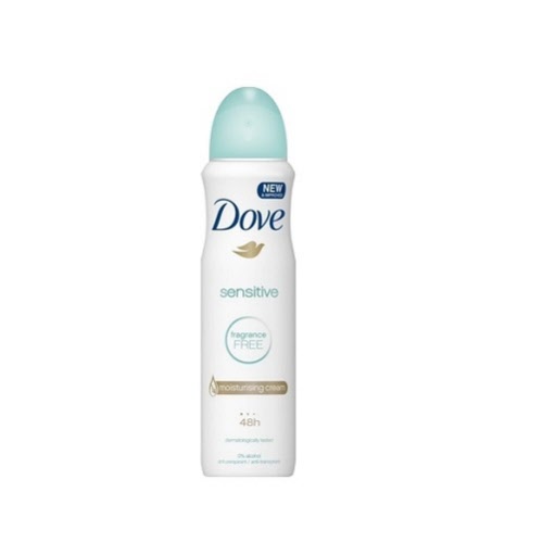 Dove Sensitive Women Deodorant Spray150 ml voordelig online kopen ...