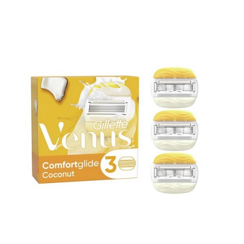 Gillette venus comfortGlide coconut scheermesjes 3 st voordelig online ...
