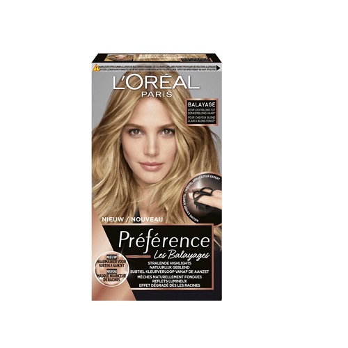 L'Oreal Preference Les Balayages Highlights Light Blonde to Dark Blonde ...