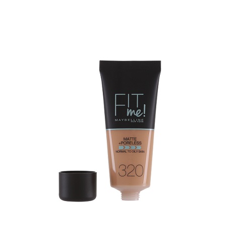 Maybelline Fit Me Matte and Poreless Foundation 320 Natural Tan ...