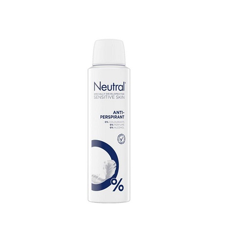 Neutral Anti-transparant Parfumvrij Deodorant Spuitbus 150 ml voordelig ...