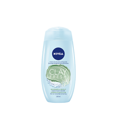 Nivea Clay Fresh Shower Cream Ginger & Basil 250ML voordelig online ...