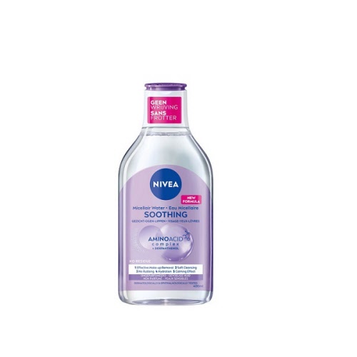 Nivea Soothing Micellar Water Sensitive & Verzorgende 400 ml voordelig ...