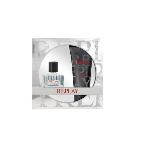 Replay for him Eau De Toilette 30ml & Shower Gel 100 ml geschenkset ...