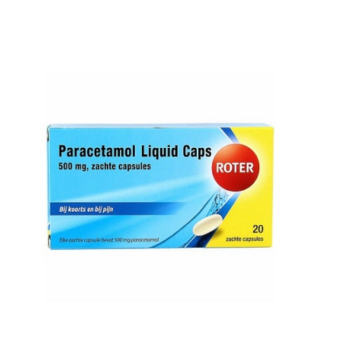 Roter Paracetamol Liquid Caps 500 mg 20 zachte capsules voordelig ...
