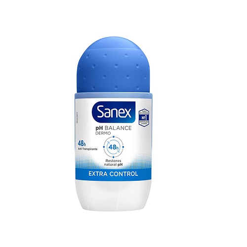 Sanex PH Balance Dermo 48h Extra Control Deodorant Roller 50ml voordelig online kopen ...
