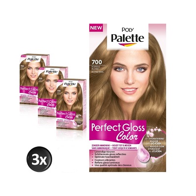 Schwarzkopf Poly Palette Haarverf 700 Honing Blond 4x voordelig online ...