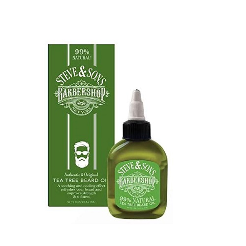 Steve & Sons Barbershop Tea Tree Beard Oil 75 ml voordelig online kopen ...