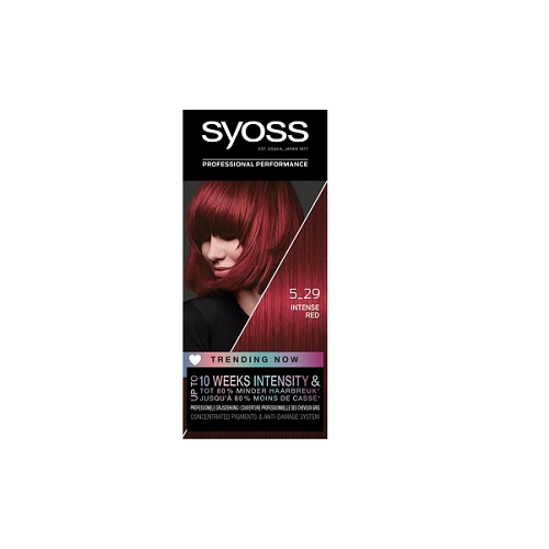 Syoss Professional Performance Haarverf 5-29 Intense Red voordelig ...