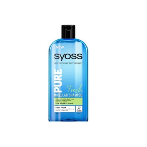Syoss Pure Fresh Shampoo 500ml voordelig online kopen | Verzorgmarket.nl
