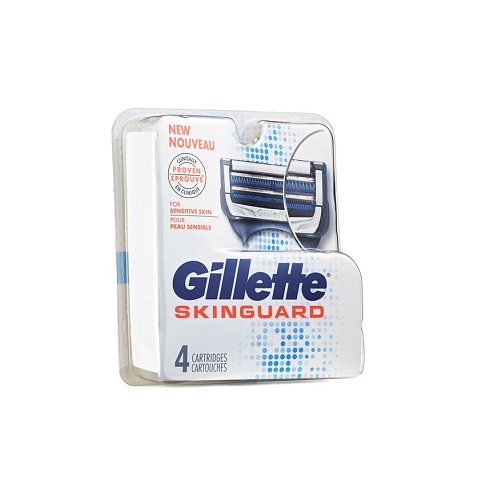 Gillette Fusion SkinGuard Sensitive Razor Blades 4st voordelig online ...