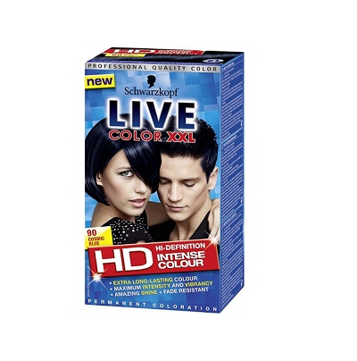 Live color XXL Haarverf Color Intense 90 Cosmic Blue voordelig online ...