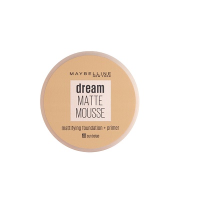 Maybelline Dream matte mousse mattifying foundation + Primer 48 Sun ...