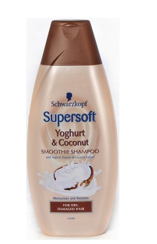 Schwarzkopf Supersoft Yoghurt and Coconut Smoothie Shampoo 400 ml ...