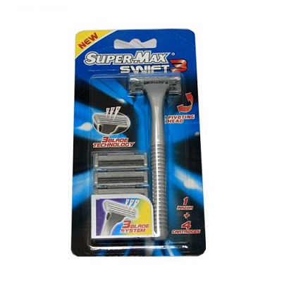 SuperMax Swift 3- Razor Plus 4 cartridges voordelig online kopen ...
