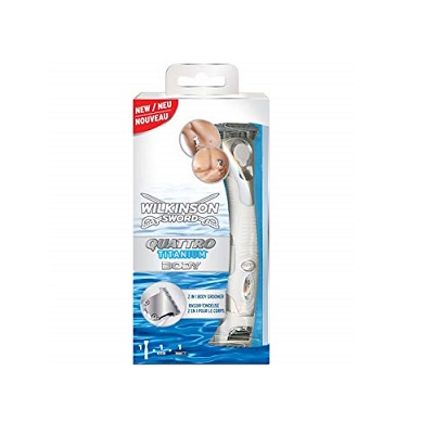 Wilkinson Sword Quattro Titanium Body 2 in 1 scheerapparaat plus 1 ...