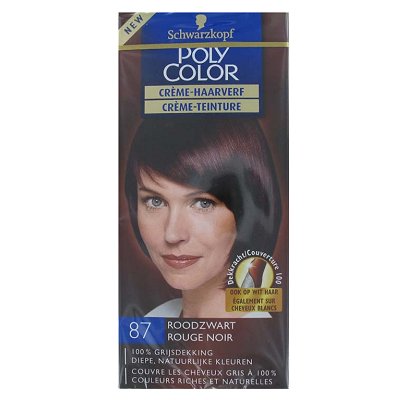 Poly Color Haarverf 87 Roodzwart voordelig online kopen | Verzorgmarket.nl