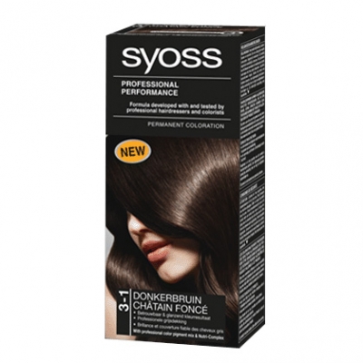 Syoss Professional Performance Haarverf 3-1 Donker Bruin voordelig ...