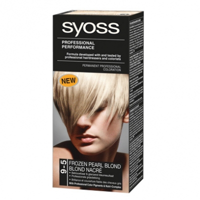 Syoss Professional Performance Haarverf 9-5 Frozen Pearl Blond ...