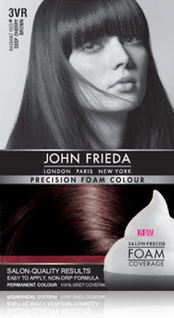 John frieda precision foam colour 3VR Deep Cherry Brown voordelig ...